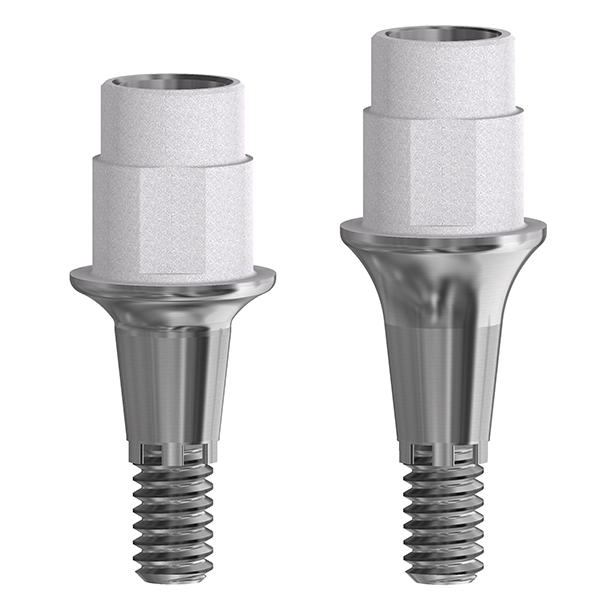Interface Titane Anti-Rotationnelle avec vis compatible Dentsply ...