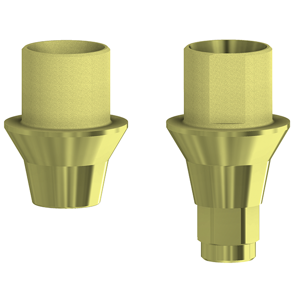 Interface Aurum rotationnelle avec Vis compatible Medentis ICX® - Protetik