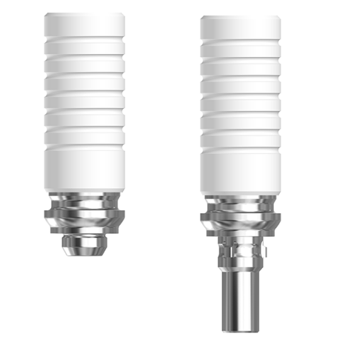 Interface CoCr Rotationnelle avec Vis compatible Camlog® - Protetik